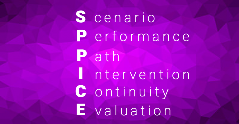 What is the SPPICE Model for Simulation learning?
