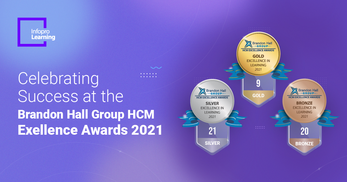 Infopro Learning wins 50 awards at the Brandon Hall Excellence Awards ...