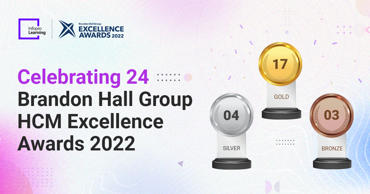 Infopro Learning wins a total of 24 Awards at the Brandon Hall Group ...