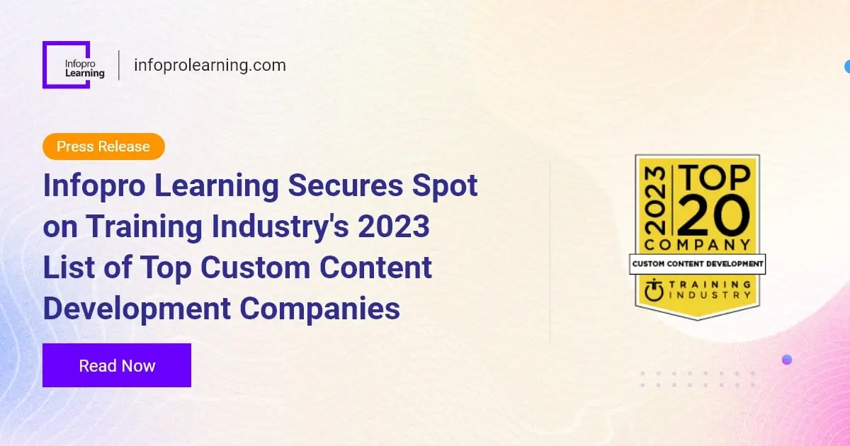 Infopro Learning Secures Spot on Training Industry’s 2023 List of Top ...