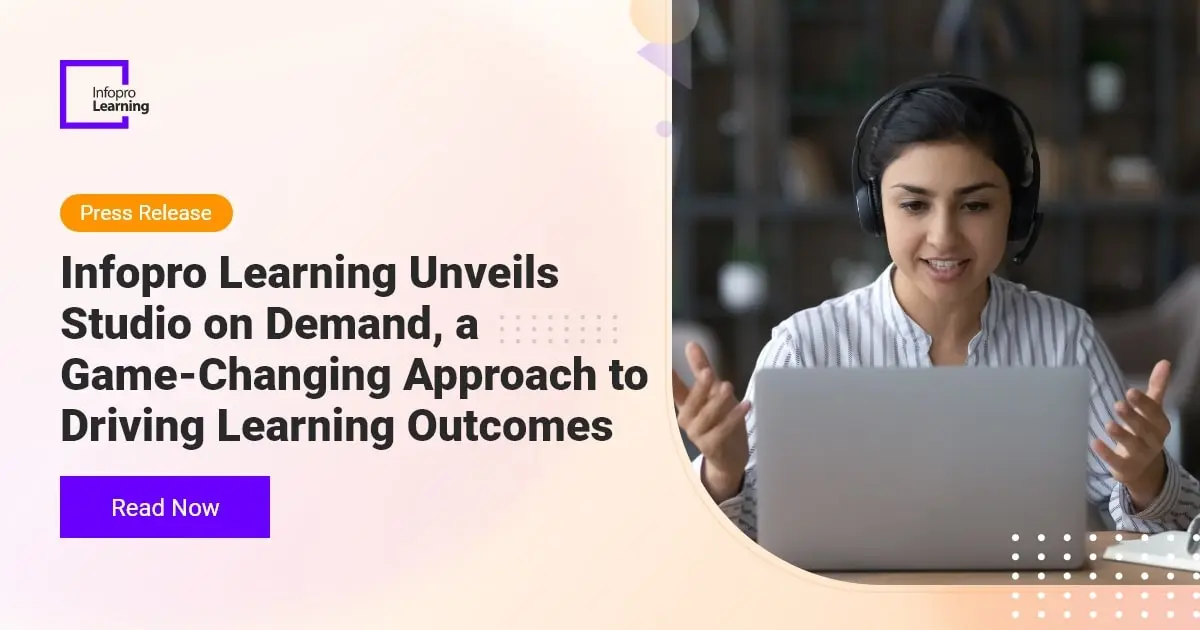 Infopro Learning Unveils Studio on Demand, a Game-Changing Approach to ...