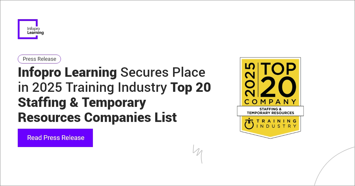 Infopro Learning Secures Place in 2025 Training Industry Top 20 ...