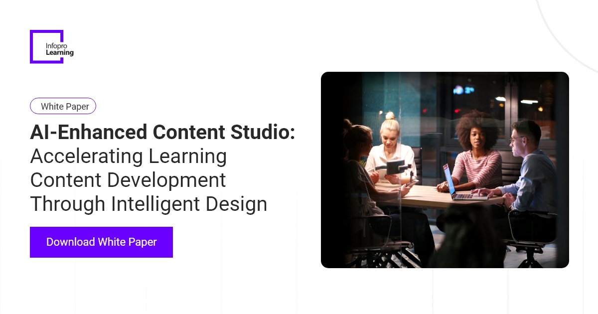 Transform Learning Content with AI-Enhanced Studio | White paper