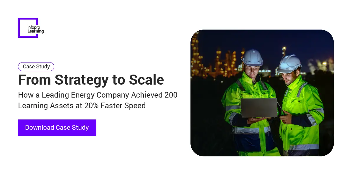 Energy Giant Scales 200 Learning Assets 20% Faster