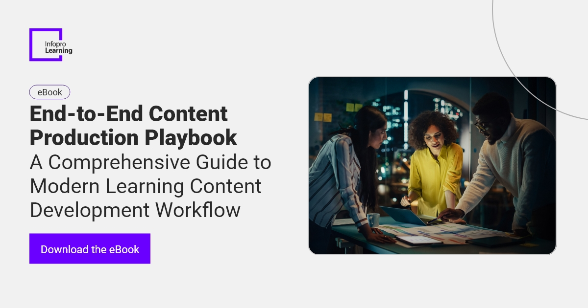 End-to-End Content Production Playbook | Modern Learning Workflow Guide